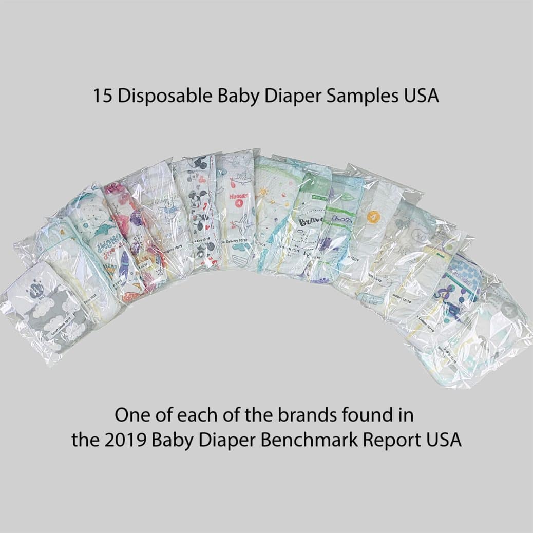 Diaper Sample Pack USA 2019 - Diaper Testing International